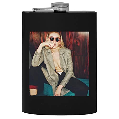 FC Carino B35Y22D63W0403509M07T32C02S27-8oz Black Hip Alcohol Drinking Flask PDI #PIDP403509