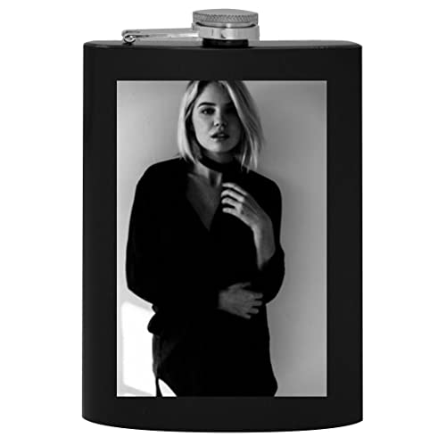 FC Carino B35Y22D63W0403482M07T32C02S27-8oz Black Hip Alcohol Drinking Flask PDI #PIDP403482