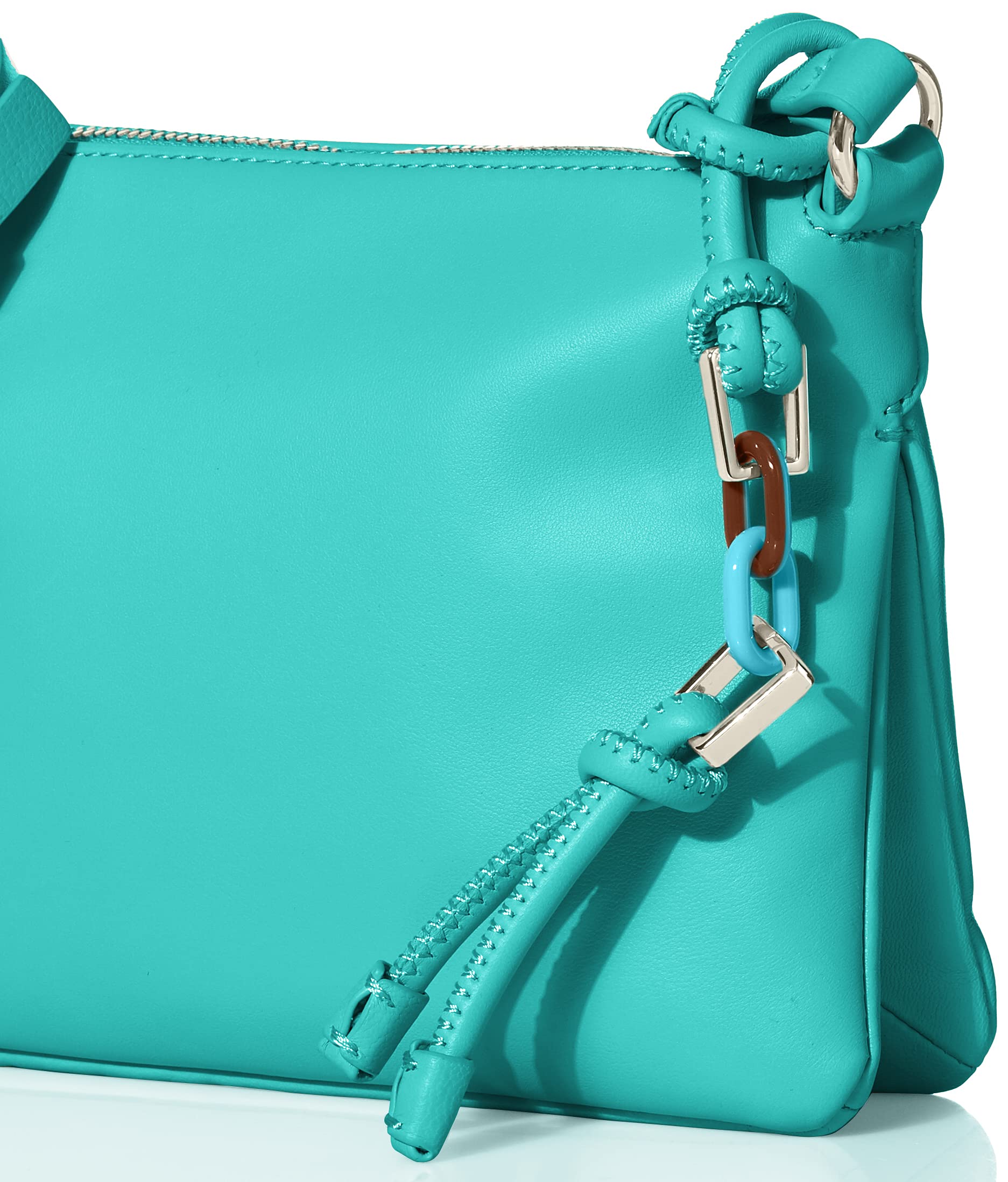 Vince Camuto womens Brant Crossbody, Aqua Green, Small US