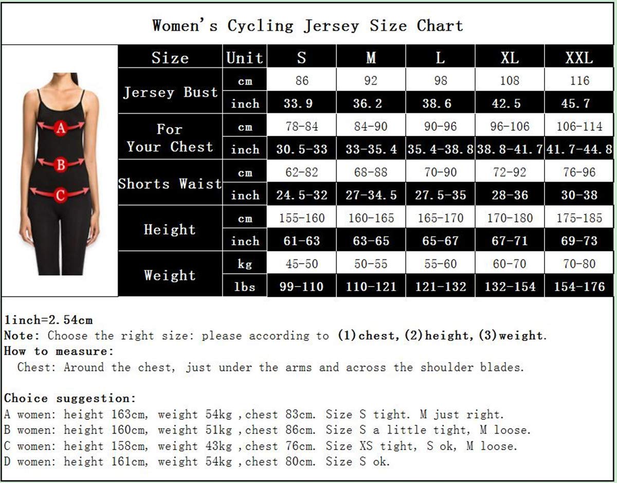Cycling Jersey Women's Bicycle Tops Breathable Shirt Mountain Clothing Bike Top MTB Road Jersey Short Sleeve Summer Multi L