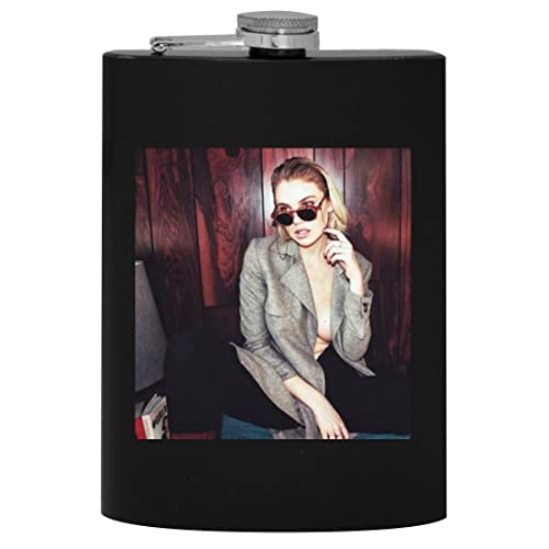FC Carino B35Y22D63W0403512M07T32C02S27-8oz Black Hip Alcohol Drinking Flask PDI #PIDP403512