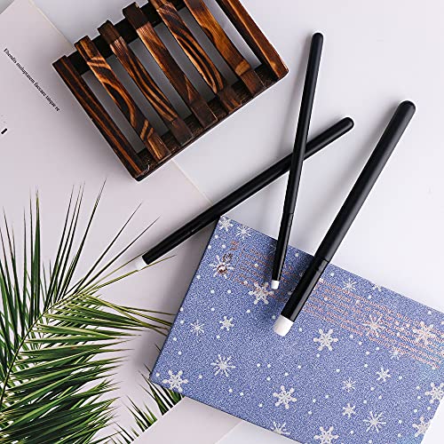UNIMEIX Mini Blending Brushes for Card Making, Dry Brush Miniature Painting Background Blender Paint Brushes Small Detailed Paint Brushes (6 Pack)