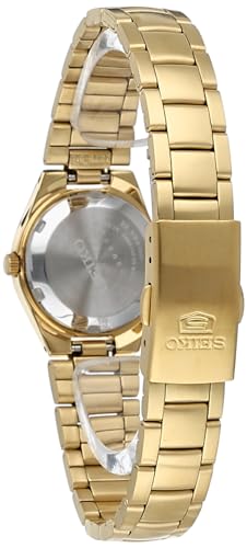 Seiko Men's SNXL72 Seiko 5 Automatic Gold-Tone Stainless Steel Bracelet Watch with Patterned Dial