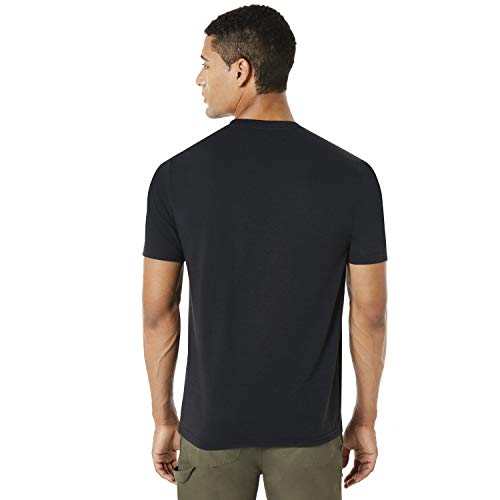Oakley mens O Bark Shirt, Blackout, X-Large US