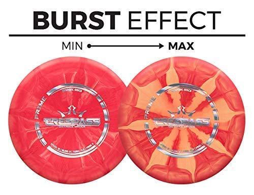 Dynamic Discs Prime Burst Deputy Disc Golf Putter, PDGA Approved, Men and Women Frisbee Golf Putter, 170g Plus Understable Putt, Easy to Throw, Stamp Color & Burst Pattern Will Vary, Gray