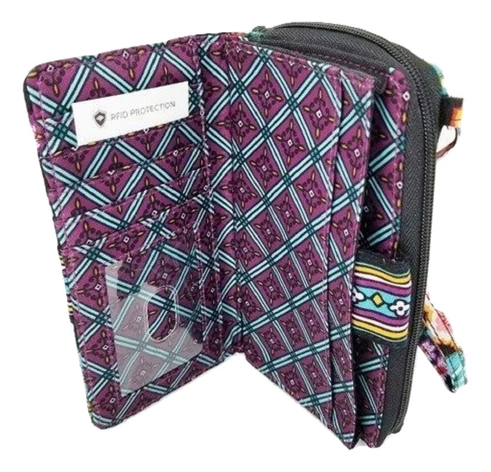 Vera Bradley Iconic RFID Combo Wristlet in Vines Floral