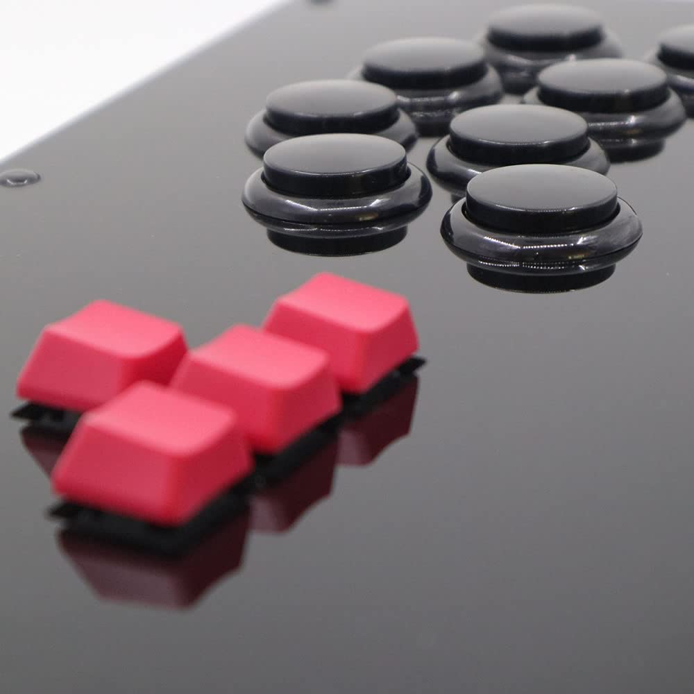 FightBox F6-PS Keyboard Button Arcade Joystick Game Controller for PS4/PS3/PC Sanwa OBSF-30 Cherry MX Black