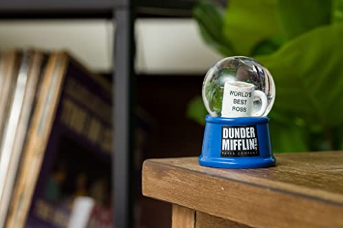 Silver Buffalo The Office World's Best Boss Light Up Snow Globe, 55 mm