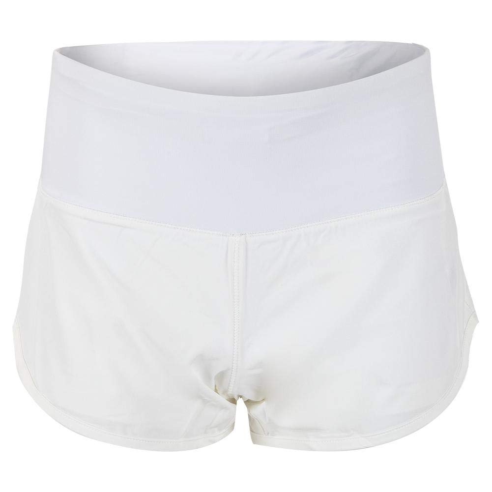 Fila Essentials Stretch Woven Womens Tennis Shorts 100 White L