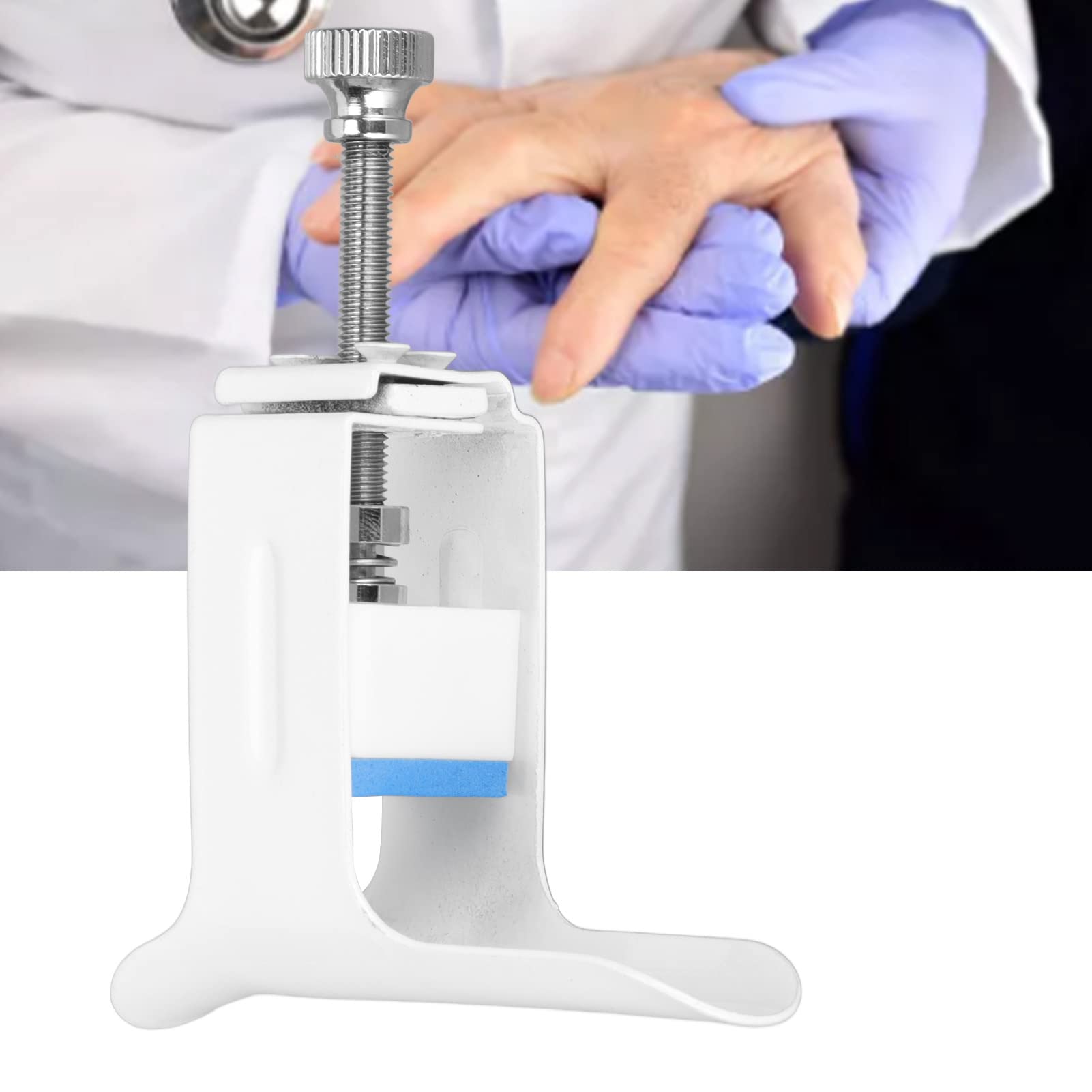 Finger Splints, Finger Straightener Adjustable Hand Injury Finger Joint Extension Splint Finger Pressing Device to Correct Finger Flexion Finger Rehabilitation Machine for Correcting Finger Flexion