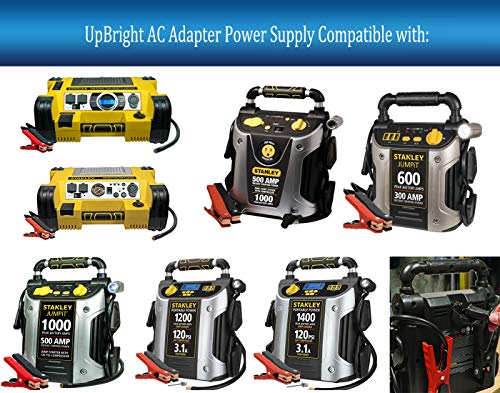 UpBright AC Charging Cord Charger Cable Compatible with Stanley JumpiT J7C09D J5C09 J5CPD J5C09D J509 J5CP J309 Power Station 12V Jump iT Starter 1400A 1200A 1000A 600A Fatmax PoweriT PPRH7DS PPRH5DS