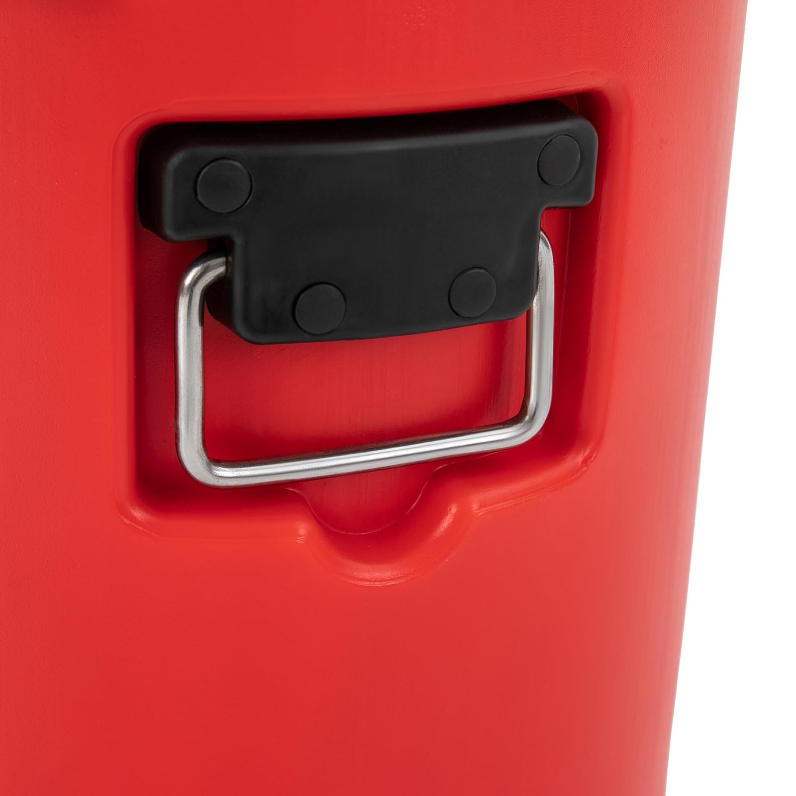 HAPPCUCOE 20L/21.1Qt Insulated Soup Container, Commercial Soup Container for Hot Or Cold Food Storage, Insulated Bucket for Kitchens, Restaurants (Red)
