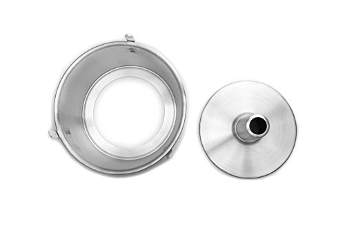 Fox Run Loose Bottom Angel Food Cake Pan, Aluminum, 10.75-Inch