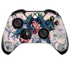 Vinyl Skin Decal Cover for Xbox-One Console Gamepad Controller Sticker Xbox one (Bruce)