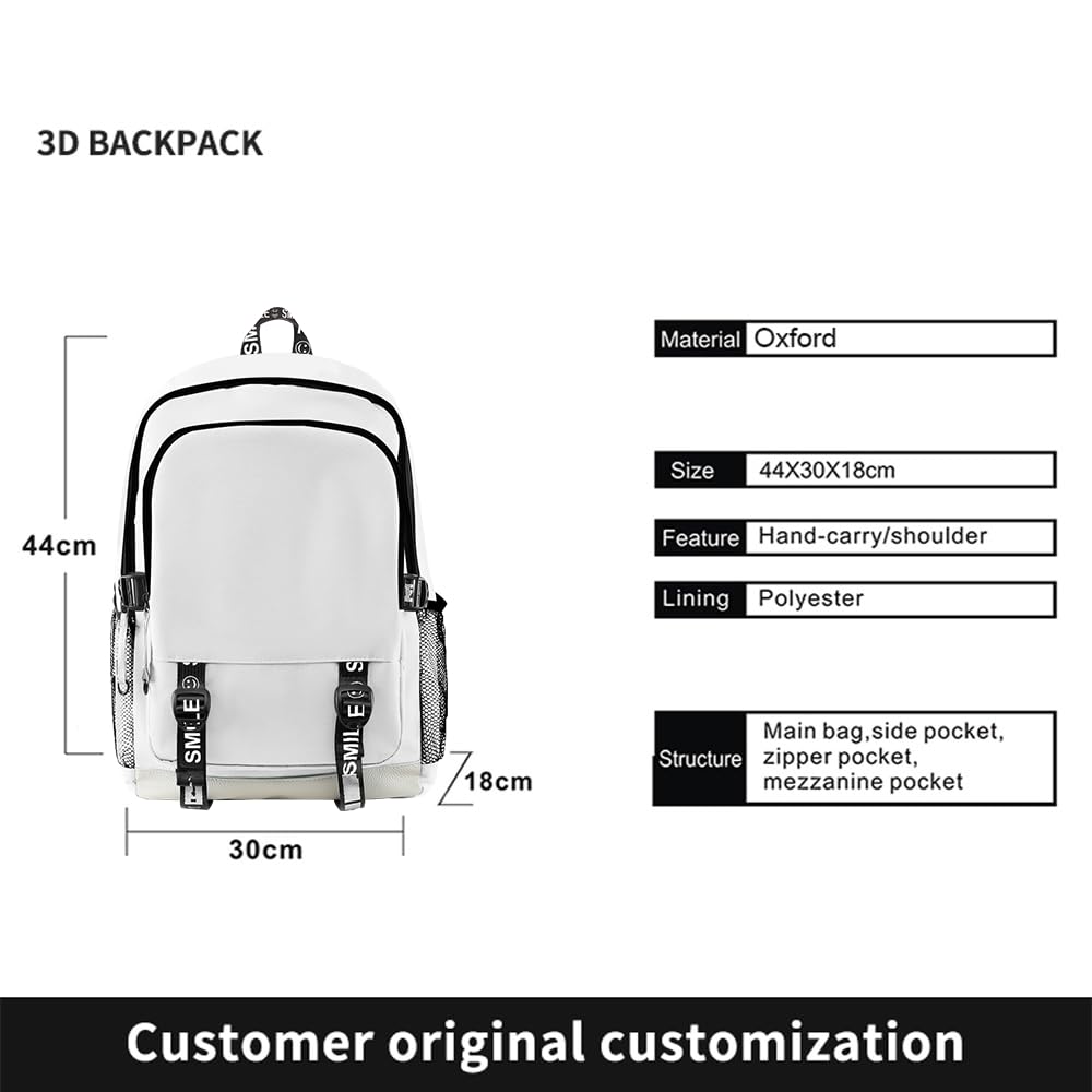 Diablo IV Shoulders Backpack Women Men Fashion Daypack Travel Bag