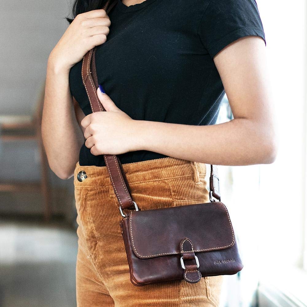 Voyager Mini Crossbody #7610 (Brown)
