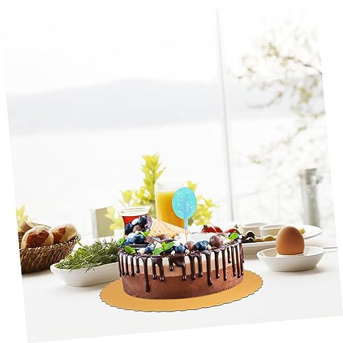 ifundom 24pcs Felt Tree Christmas Tree cheesecake christmas ornaments christmas decor holiday cupcake topper cute cupcake topper christmas tree cake toppers Christmas Party Decor fruit