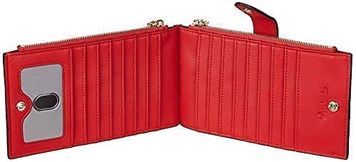 Travelambo Womens Multi Card Case Wallet & Leather Squeeze Coin Purse