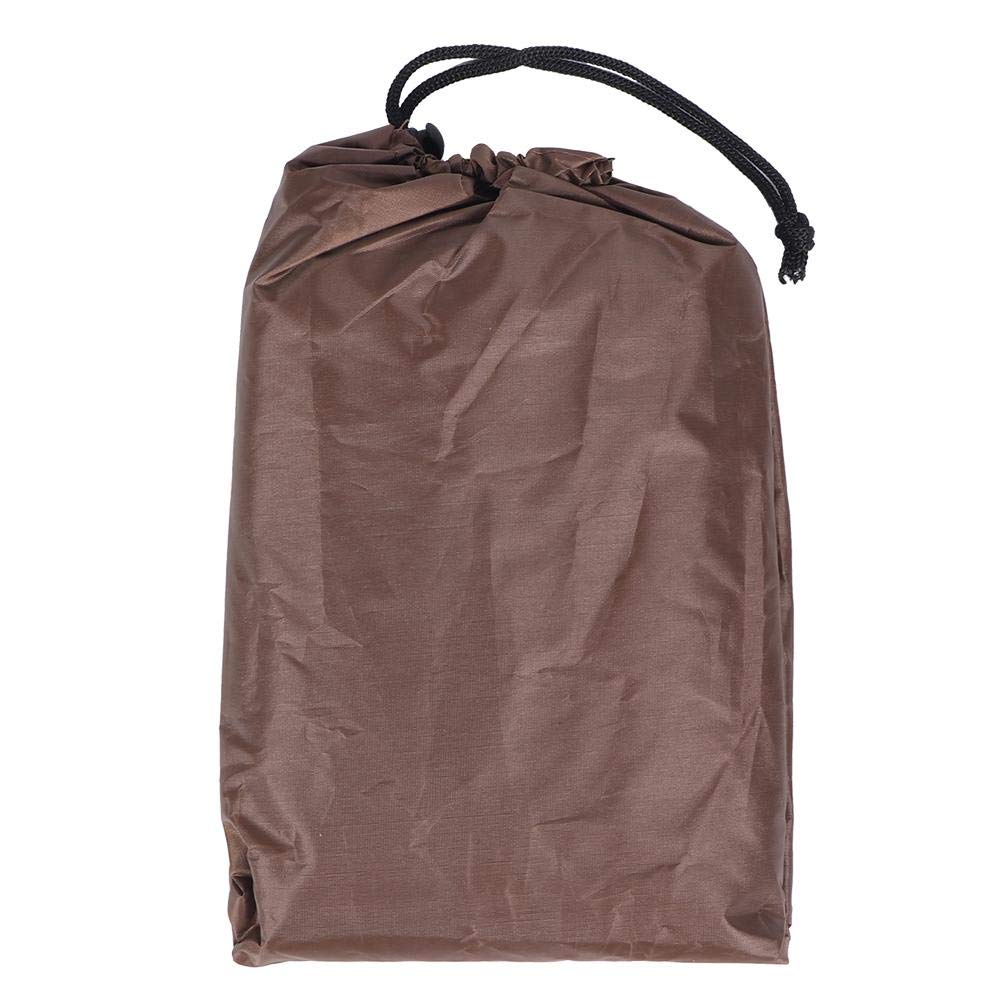 Durable UV Protection and Dust Proof Tear Resistant Outdoor Storage Box Cov Deck Box Cover, for Home for Garden Balcony Courtyard(Brown)