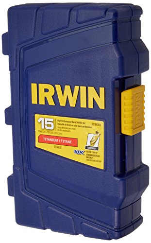 Irwin Tools Drill BIT 15PC TIN Turbo SPEEDBOR PRO Set