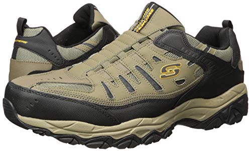 Skechers Sport Men's Afterburn M. Fit Wonted Loafer,pebble,10.5 M US