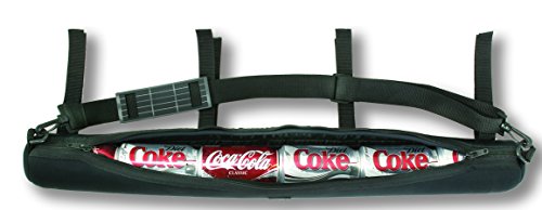 VDP Universal Products 5078115 Neoprene Black Can Tube Cooler and Storage Pouch (Six (6), Velcro Straps and Shoulder Strap)
