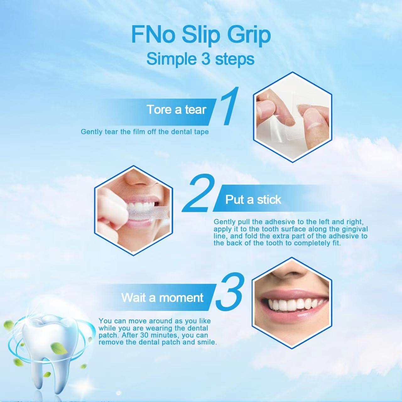 Kingheroes Teeth Whitening Strips for Teeth Sensitive, Reduced Sensitivity White Strips for Teeth Whitening, Dental Teeth Whitening Kit Pack of 28 Whitener Strips (14 Treatments)