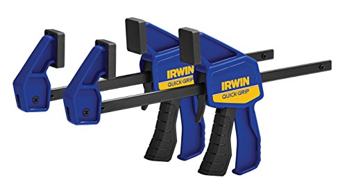 IRWINQUICK-GRIPOne-Handed Mini Bar Clamp 2 Pack, 6", 1964743
