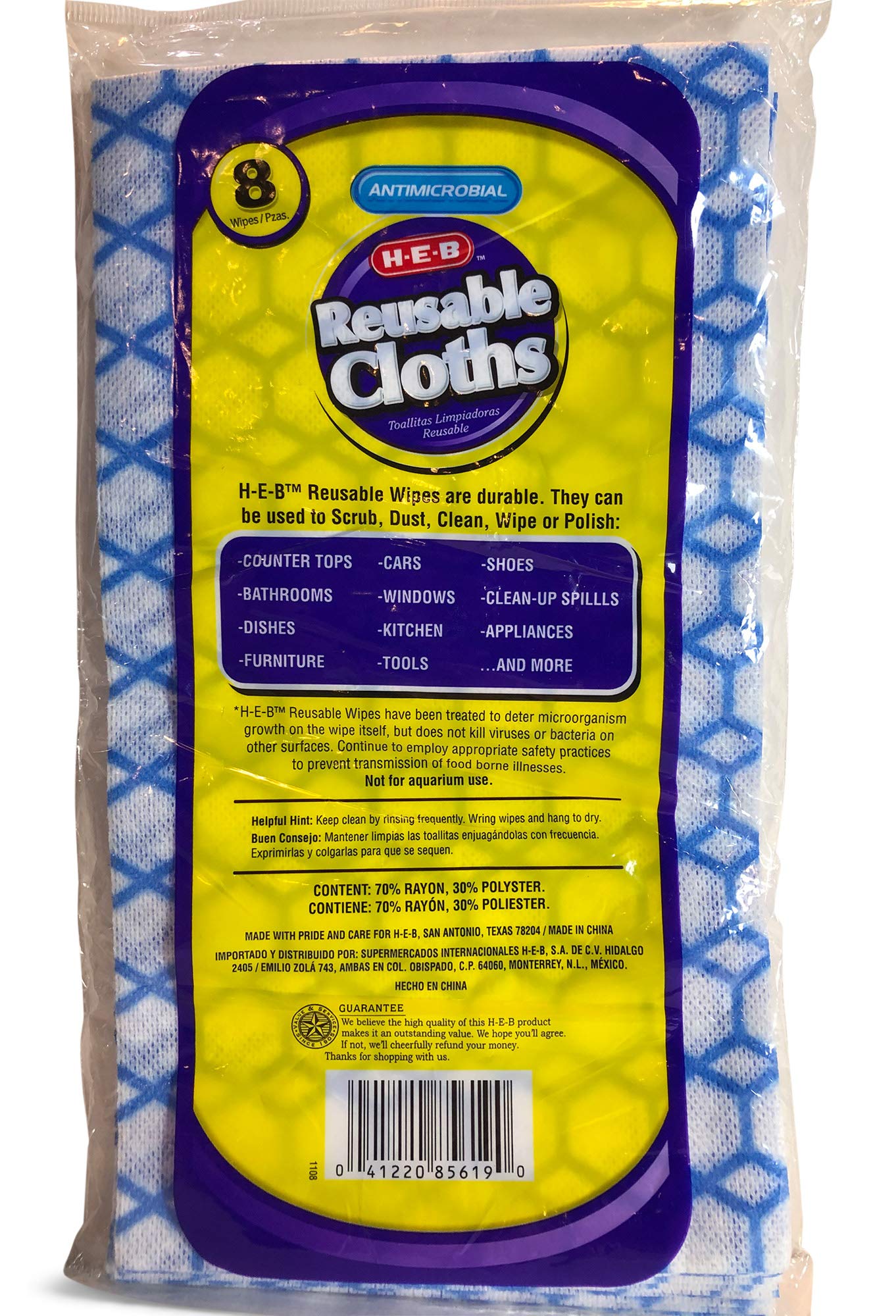 Dawn POWERWASH Apple Scent Bundle: 1 Starter (16oz) + 2 Refills (16oz ea.) + 8 HEB Reusable Cloths