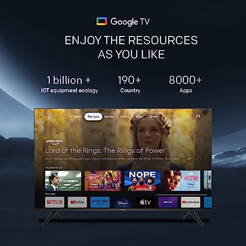 Skyworth 50 inch Smart TV 4K UHD, Big LED TVs for Bedroom, Roku Compatibility, Chromecast Built-in, Bluetooth 5.0, Dolby Vision, Sports & Game Mode (UE7600, 2023 Model)