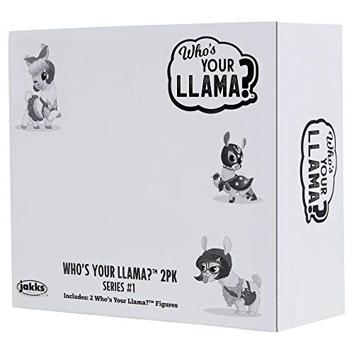 Who's Your Llama Llama Toys Surprise Figures! Series #1-12 Different Collectible Figures! Assorted - Perfect for Birthday Party Favors, Christmas or Hanukkah [Amazon Exclusive 2-Pack]