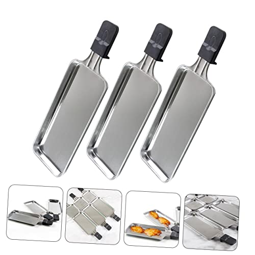 Hemoton 12 Pcs Round Serving Tray Food Trays Round Baking Pan 9x9 Baking Pan Kitchen Baking Pan Baking Steel Stainless Steel Stainless Steel Bread Pan Metal Pan Rectangle Bakeware Oven