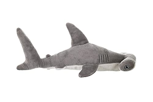 Wild Republic Hammerhead Shark Plush, Stuffed Animal, Plush Toy, Gifts for Kids, Cuddlekins 20", Multi