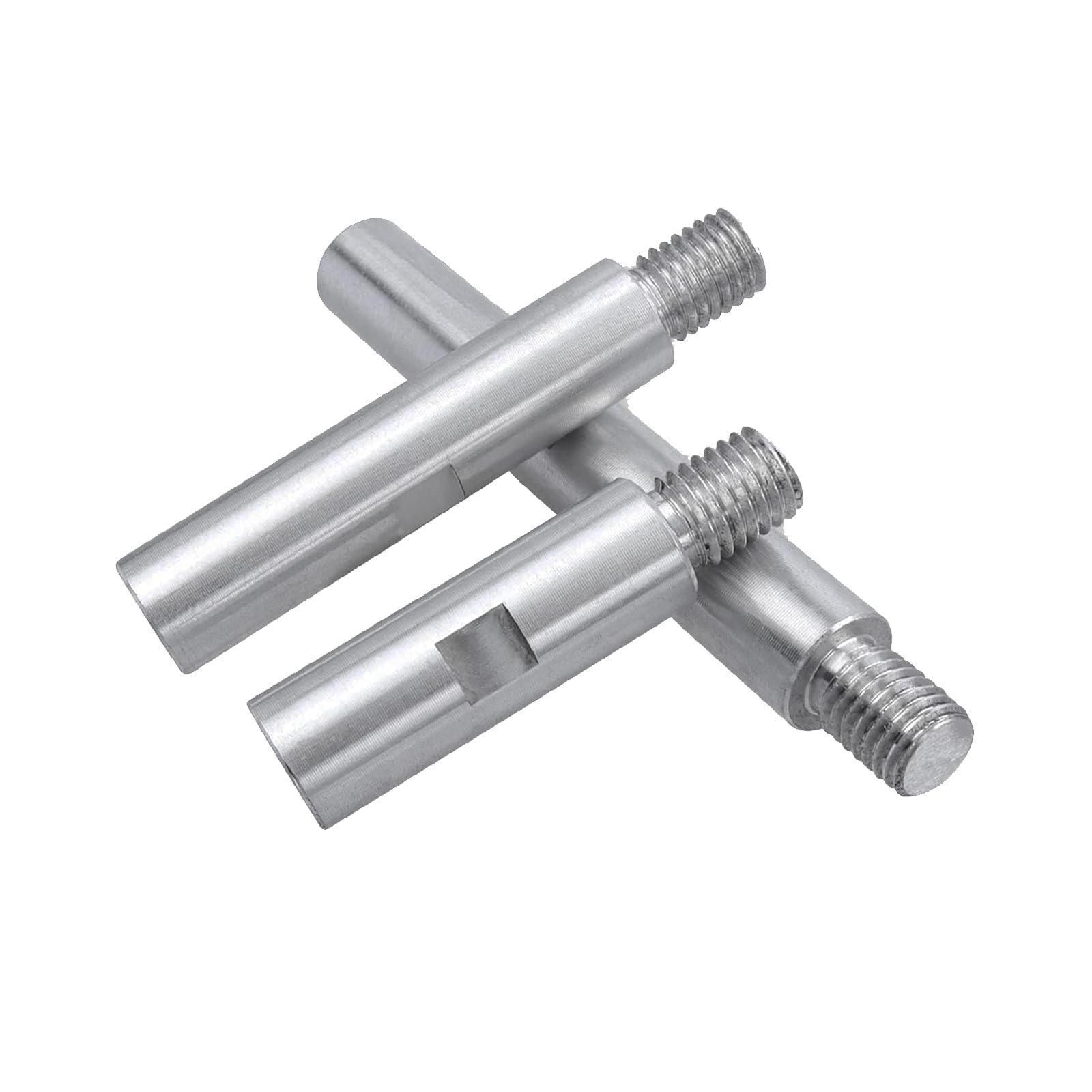 JUNLIXN πππππππ 5/8"-11 Thread Rotary Extension Shaft Set for Rotary Polisher Car Polisher Polishing Pads Backing Plate Electric Polisher 3pcs Angle Grinder Extension Connecting Rod