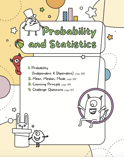Math Practice Workbook Grades 6-8: 1000+ Questions You Need to Kill in Middle School by Brain Hunter Prep (Arithmetic, Algebra, Geometry, Measurement, ... more in Kill It Series by Brain Hunter Prep)