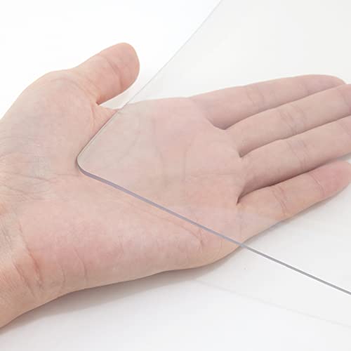 VEVOR Clear Desk Cover Protector, 24 x 60 inch, 1.5 mm Thick Plastic Clear Desk Pad Mat, Rectangle Waterproof Table Top Protector, Scratch Proof and Easy Cleaning for Office Dresser Night Stand