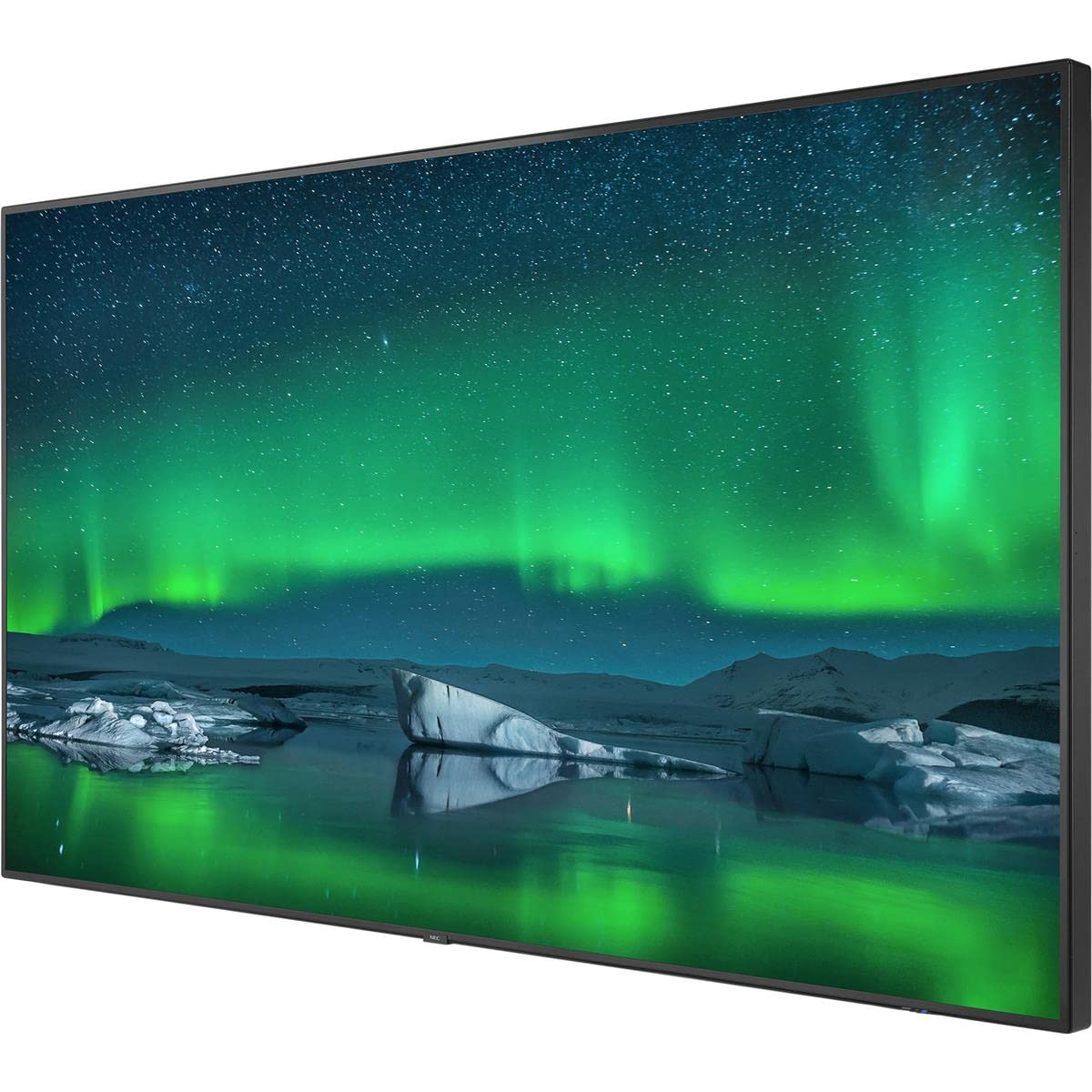 NEC C861Q - MultiSync 86 Class LED Display - Digital Signage - 4K UHD (2160P) 3840 X 2160 - HDR - Edge-Lit, Local Dimming (Renewed), Black