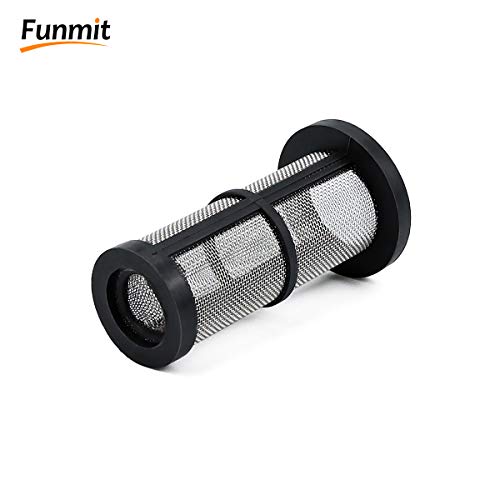 Funmit in-Line Filter Screen 48-222 Replacement for Zodiac Polaris 180, 280, 380, 3900 Model Pool Cleaner in-Line Filter Screen 48-222 (2 Pack)
