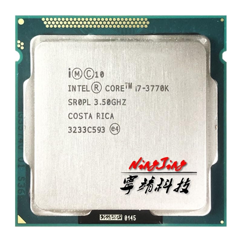 SAAKO Core i7-3770K 3.5 GHz Quad-Core CPU Processor Making Computers Process Data Faster