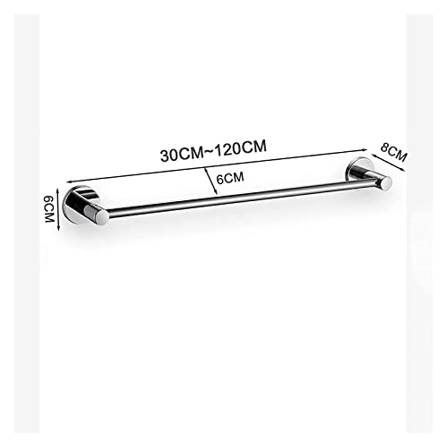 TOWEL BAR RACK Towel Rack Bathroom Single Towel Storage Rack Towel Bars,Stainless Steel Polished Finish Towel Rod,Wall Mounted Towel Holder Shelf for Toilet and Kitchen Dish Clothsbathroom Hardware/50