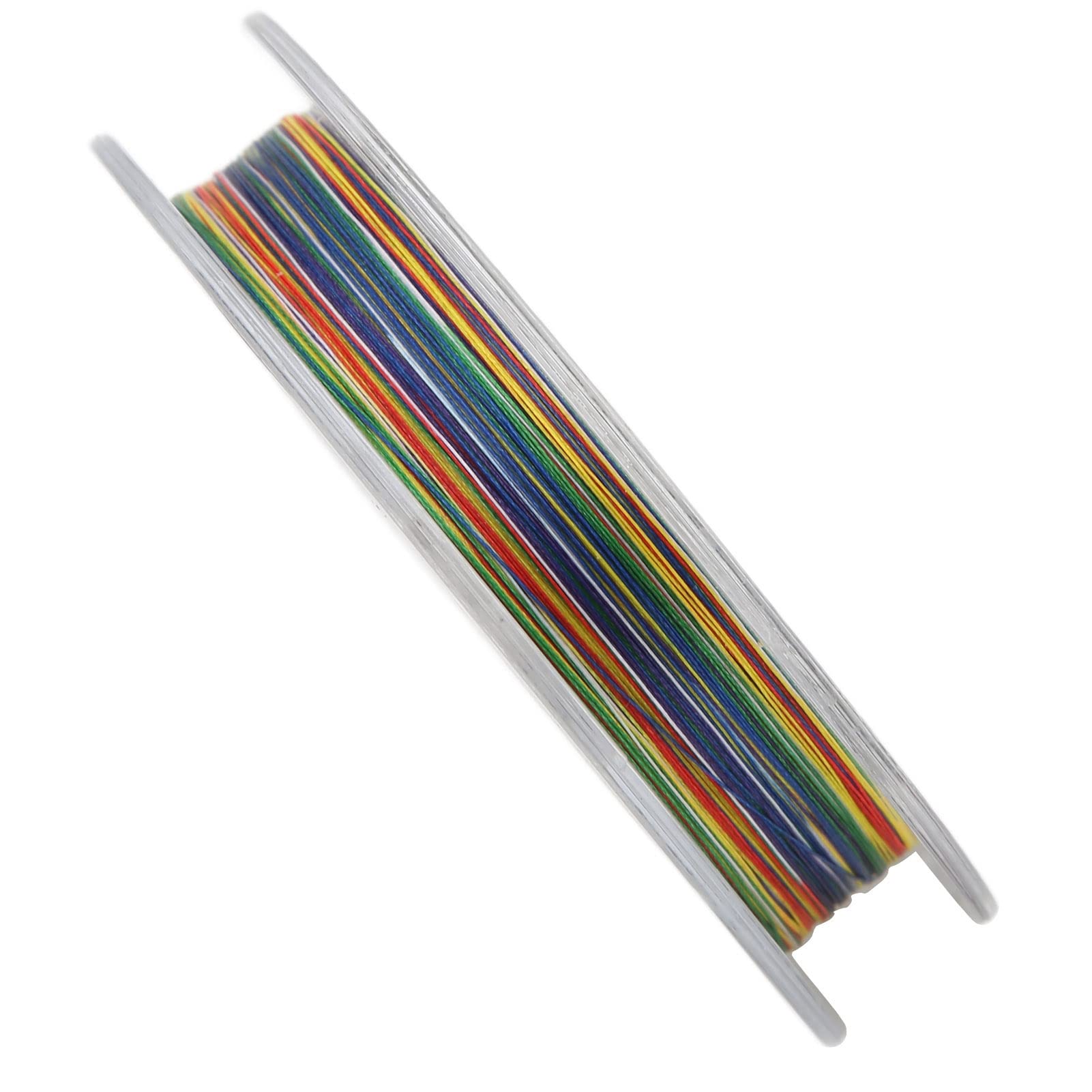 Fishing Line, PE Fishing Lines Bite Resistant Smooth 1 Meter 1 Color for Large Reservoirs(0.8)