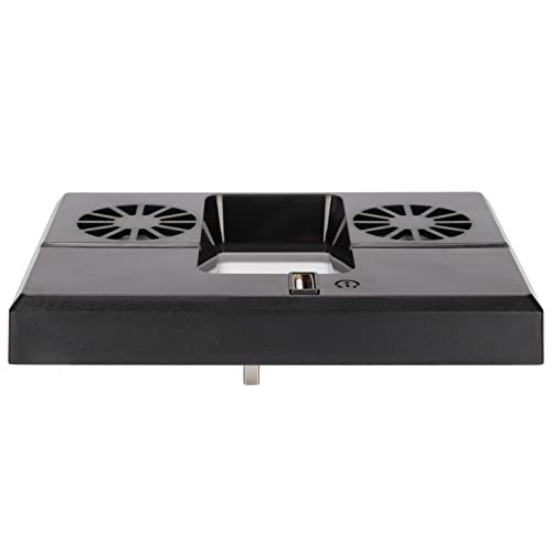 Game Console Cooling Fan, Vertical External USB Two Turbofans Game Console Heat Sink Clip on for Series X Game Console