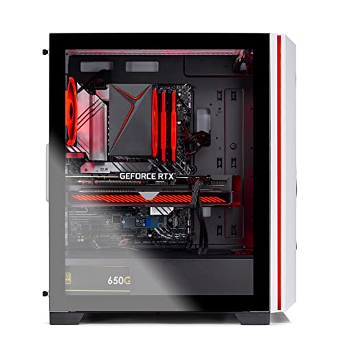 Skytech Gaming Skytech Chronos Gaming PC Desktop β Intel Core i7 12700K 3.6 GHz, NVIDIA RTX 3080, 1TB NVME SSD, 32GB DDR5 RAM RGB, 850W Gold PSU, 360mm AIO, 11AC Wi-Fi, Windows 11 Home 64-bit