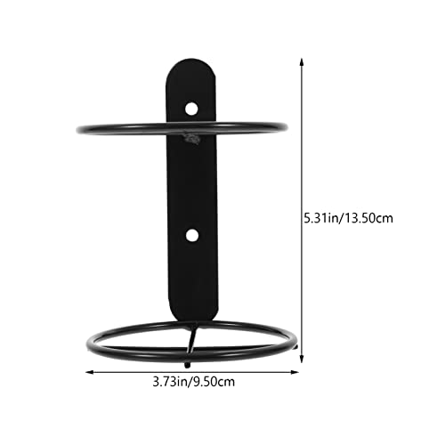 Hemoton Wall Mounted Wine Shelf 2Pcs Wall Wine Holder Wall Single Bottle Rack Wall Wine Rack Wine Storage Rack for Home Bar Wine Holder Wall Mounted