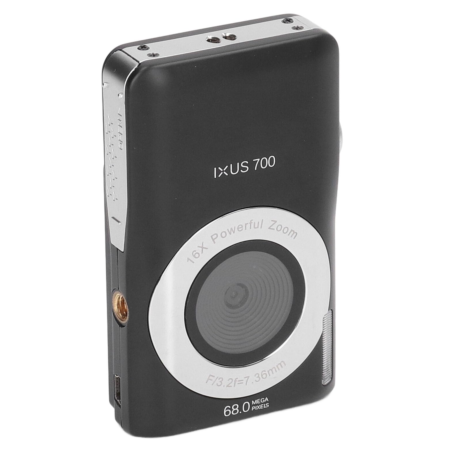 Digital Camera, FHD 8K 68MP Vlogging Camera with 2.7 inch HD Screen, 16X Digital Zoom, Portable Video Camera for Travel, Compact Point and Shoot Camera for Student, Beginner