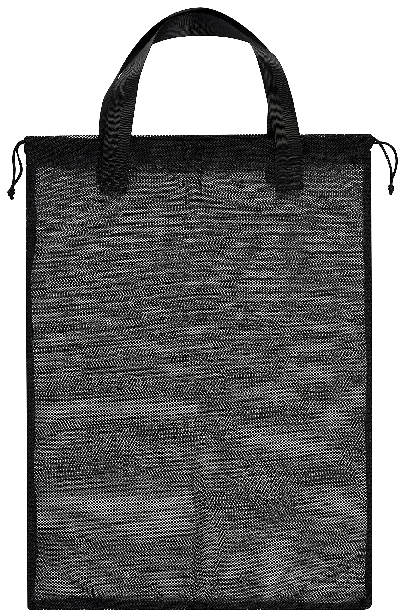 Nylon Mesh Laundry Bags with Handles and Drawstring - 18 x 24 Inch - Set of 2
