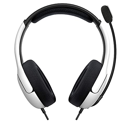 Gaming LVL40 Wired Stereo Headset - White - PlayStation 5 (Renewed)