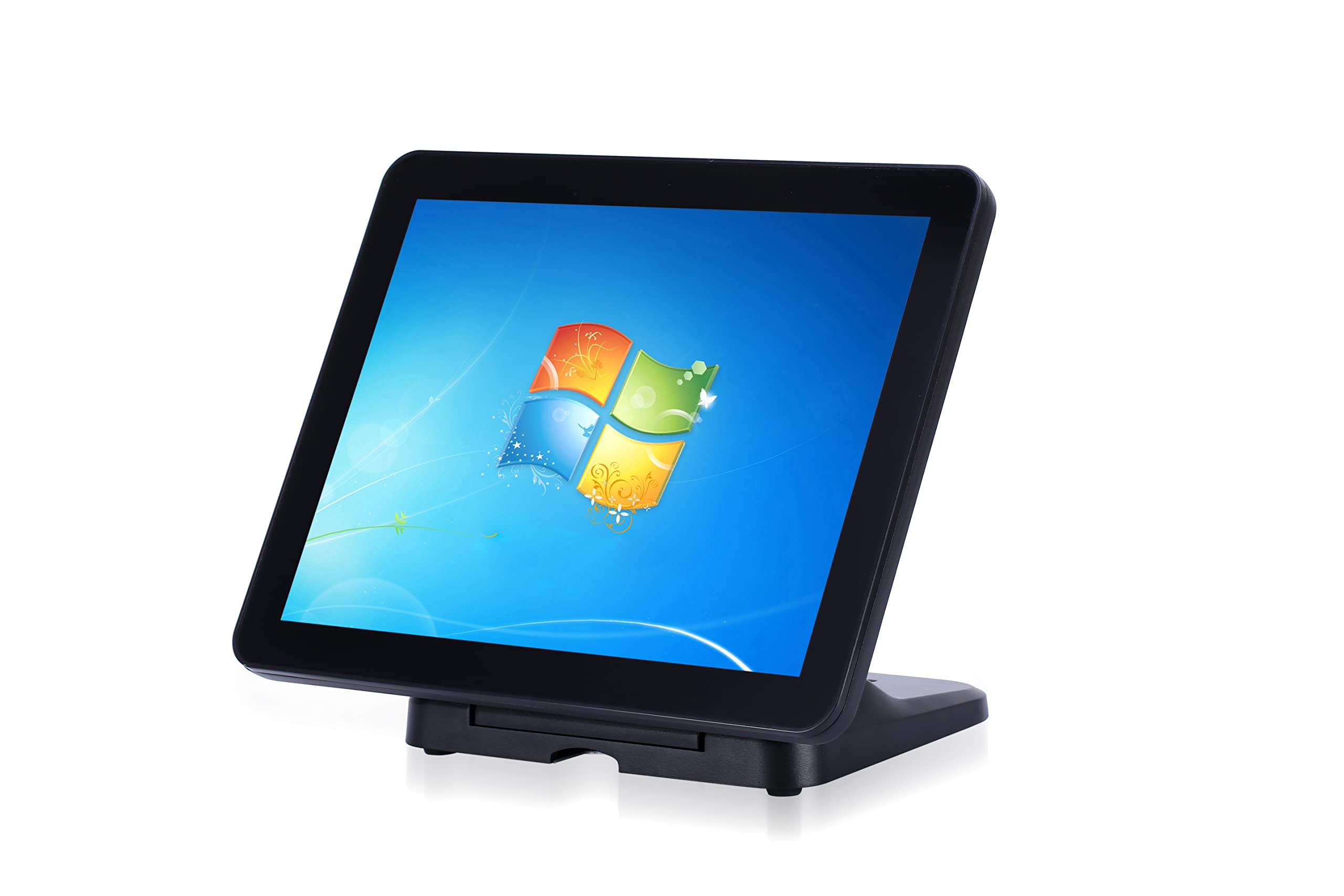 InTouchPOS 15.6 Inch POS Touchscreen Monitor β All in One POS Workstation PC with Flat Seamless Design for Restaurant, Office, Retail, Super Market, Warehouse and More