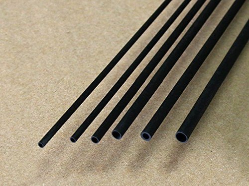 Dancing Wings Hobby 10pcs/lot Hollow Carbon Fiber Tube 500mm (Length) Outer Dia. 3.0mm; Inner Dia.2.0mm Carbon Hollow Pipe for RC Plane DIY Tool Quadcopter Arm (LS-TC-10-009)