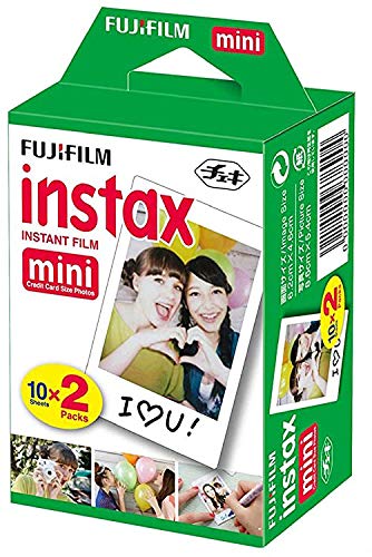 Fujifilm Instax Mini 11 Instant Camera + Fuji Instax Film 20 Shots + Protective Case + Frames Design Kit (Lilac Purple)